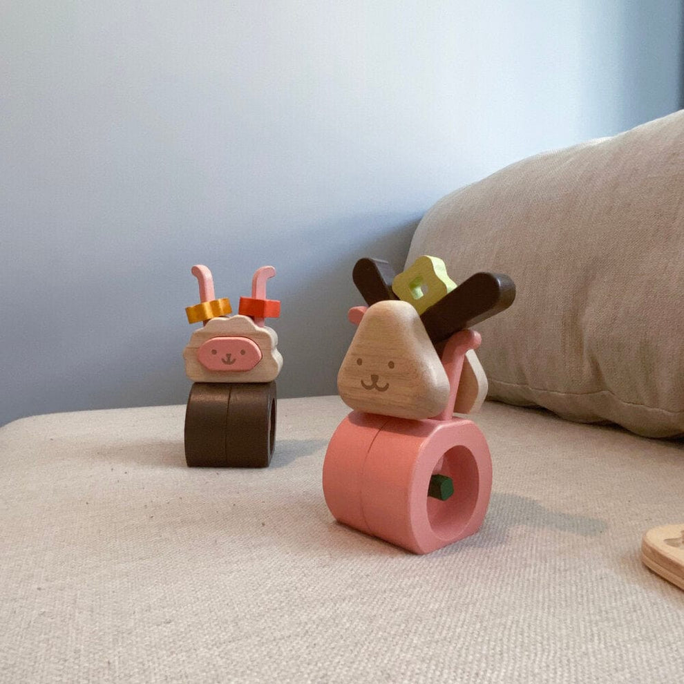 WOOFY | Wooden Dog Toy – Dot and Doug